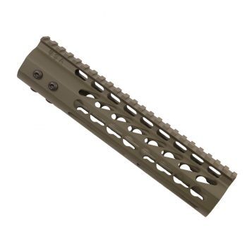 AR-15 9" KeyMod Free Float Handguard in OD Green - Closeout Sale
