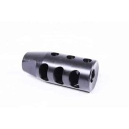 AR-15 M4 Muzzle Brake | Steel Tank Style with Angled Slots