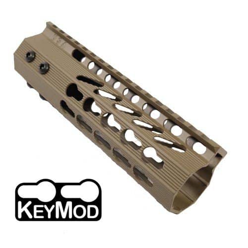 AR-15 M-LOK Octagonal 7 inch Carbine Length Handguard