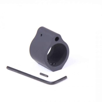 AR-15 Steel Low Profile Gas Block with TiN Coating - 750 Diameter