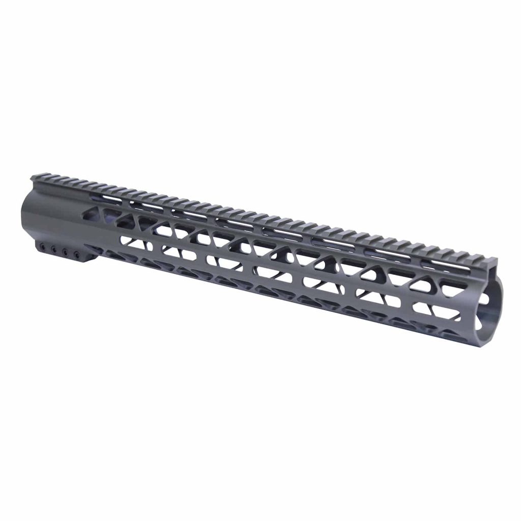 15" AR-308 Diamond Series M-LOK Free Floating Handguard in OD Green
