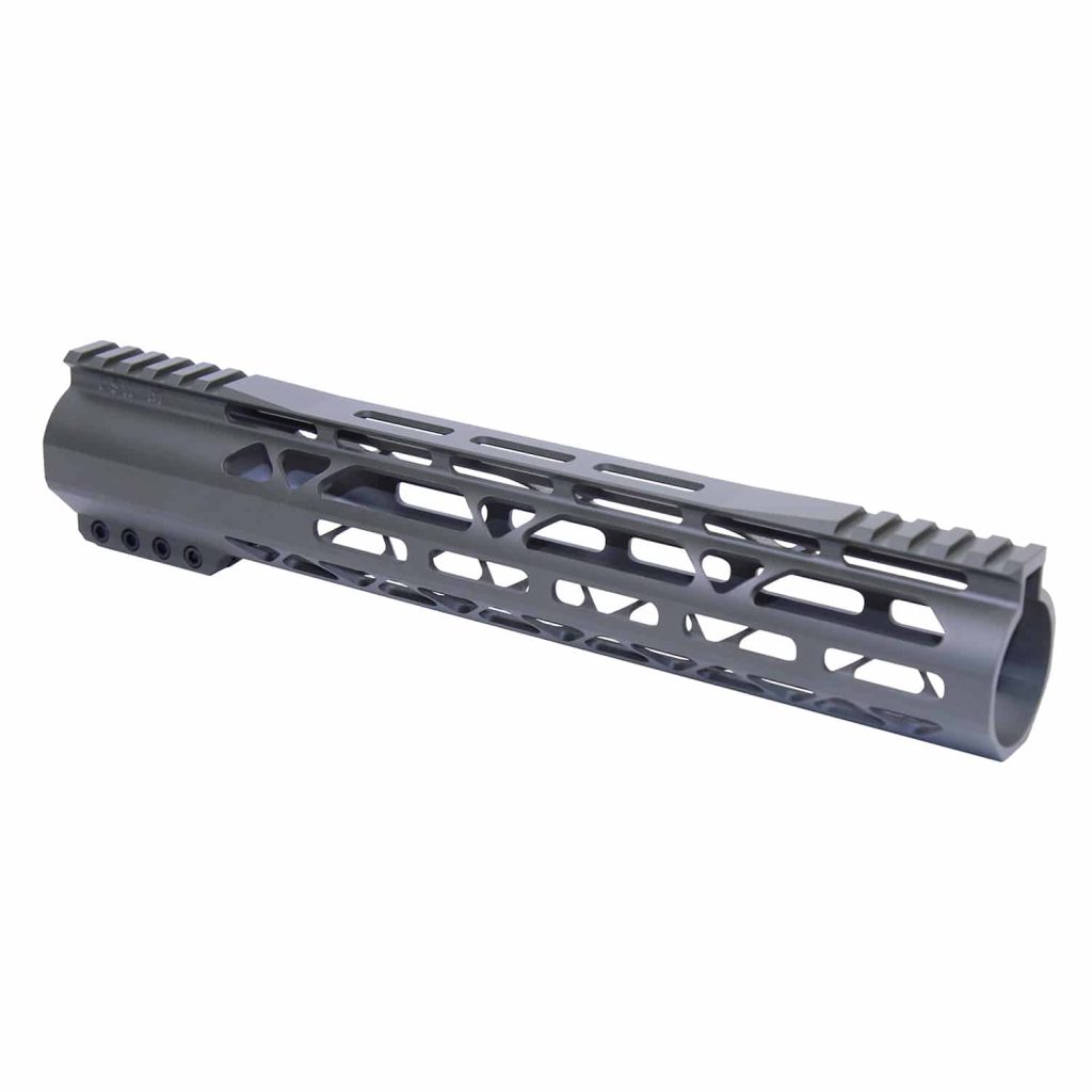 AR-308 12" M-LOK Free Floating Handguard in OD Green - Diamond Series