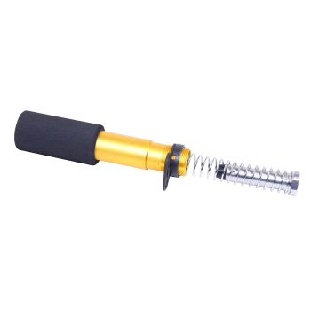 AR-15 Pistol Buffer Tube Kit with Anodized Gold Finish and Accessories