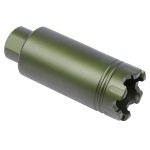 AR-15 Slim Cone Flash Hider With Wire Cutter (Anodized Green ...