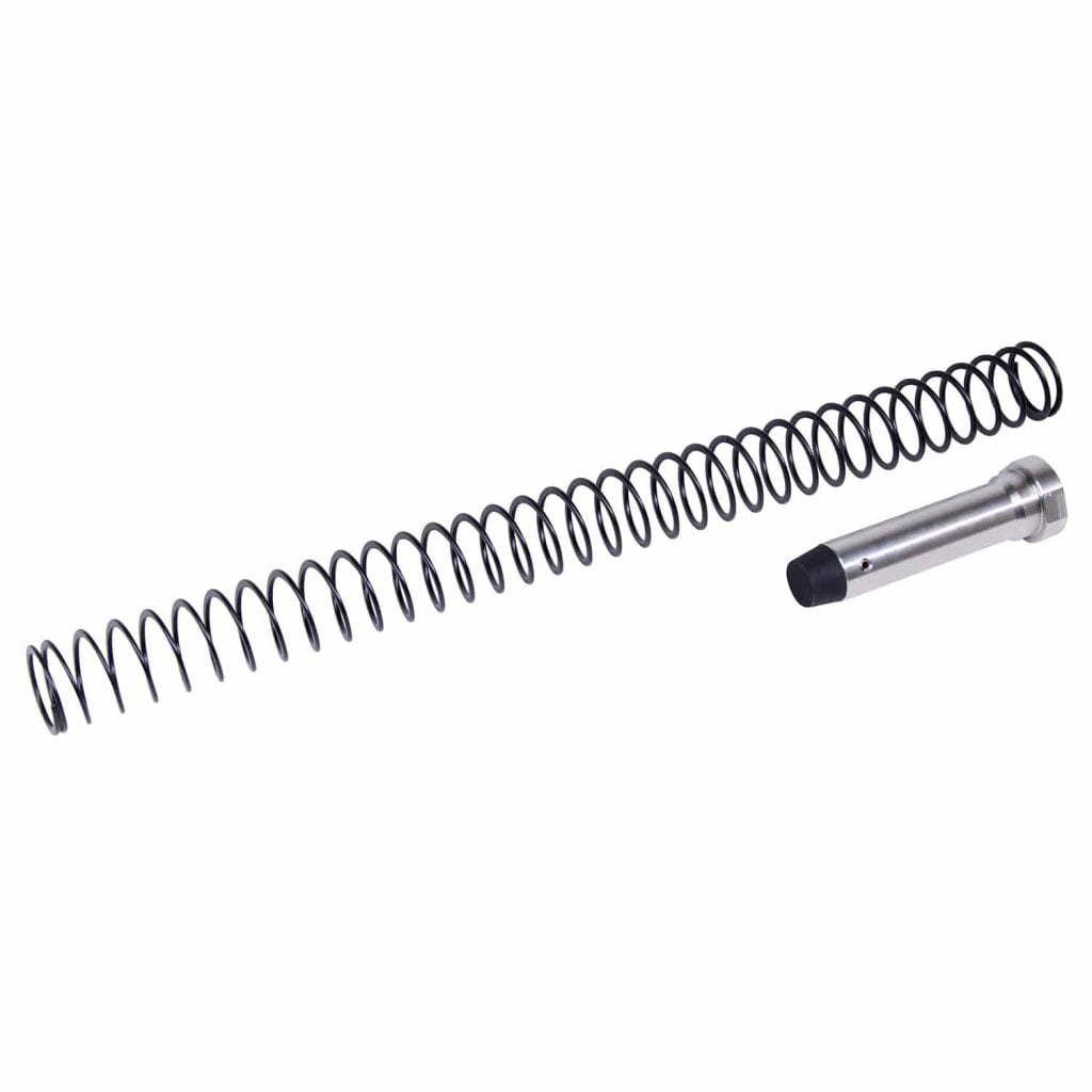AR-15 H2 Buffer with Coated Flat Spring for Enhanced Cycling Performance