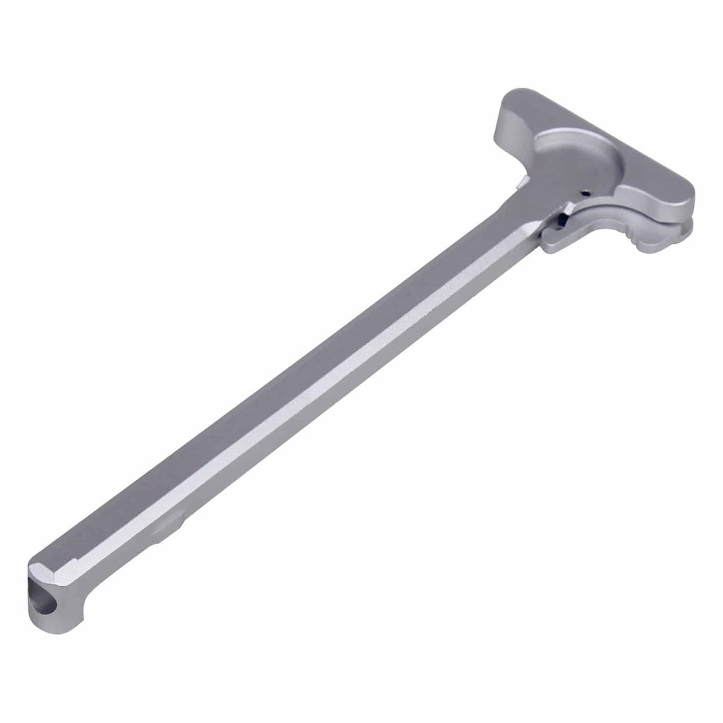 Anodized Clear Aluminum AR-15 Mil-Spec Charging Handle for Durability