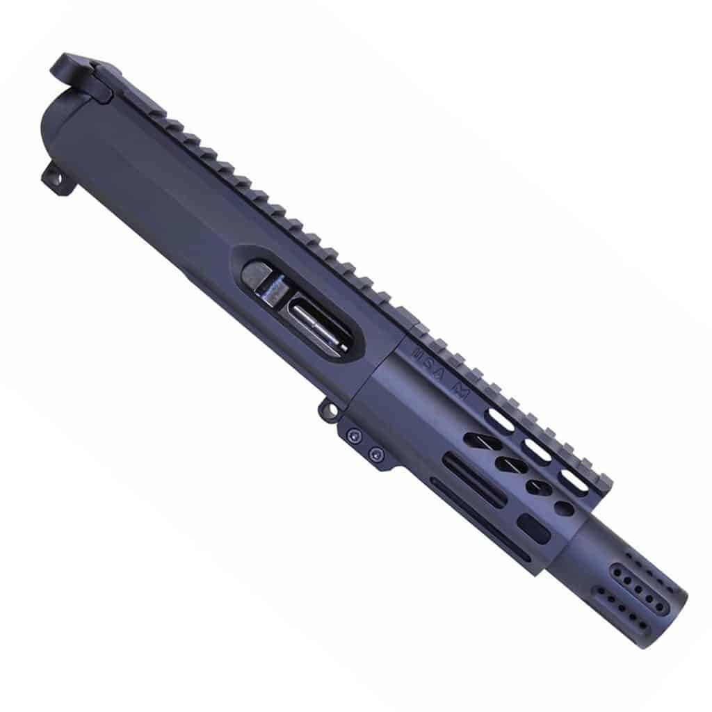AR-15 9mm M-LOK Micro Upper Kit with MBPS - Complete Top Set for Rifles