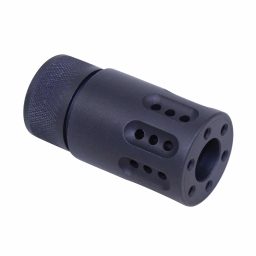 AR-15 Mini Barrel Shroud Muzzle Comp Anodized Black for 5" Barrels