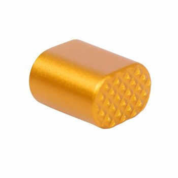 AR-15 Extended Magazine Release Button Anodized Orange T6 Aluminum
