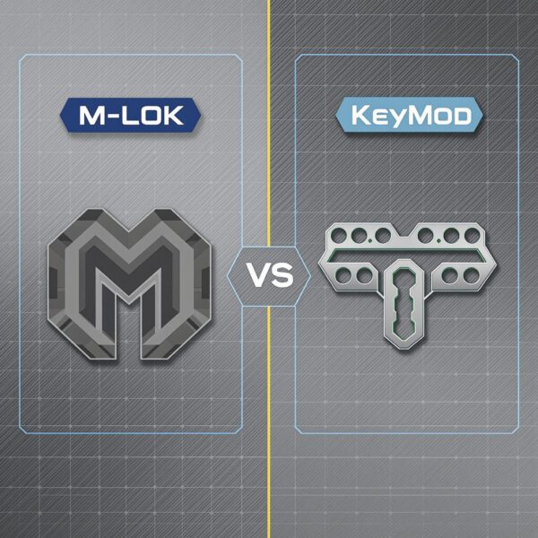 M-LOK vs KeyMod | Veriforce Tactical