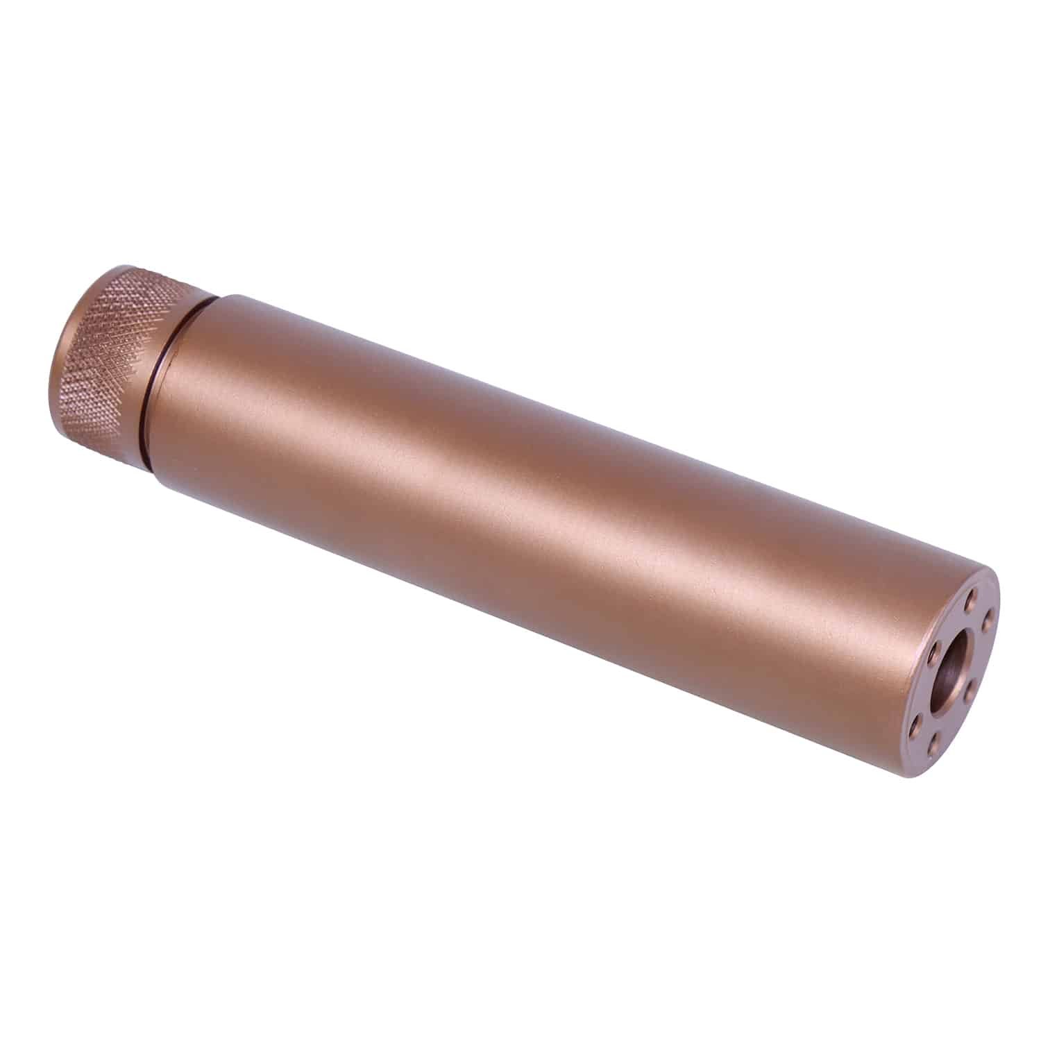 AR-15 5.5" Anodized Bronze Fake Suppressor for .223 and 9mm