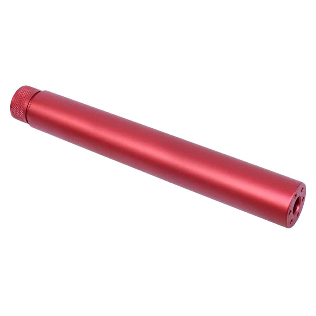 AR-15 9.0" Fake Suppressor in Anodized Red | Veriforce Tactical