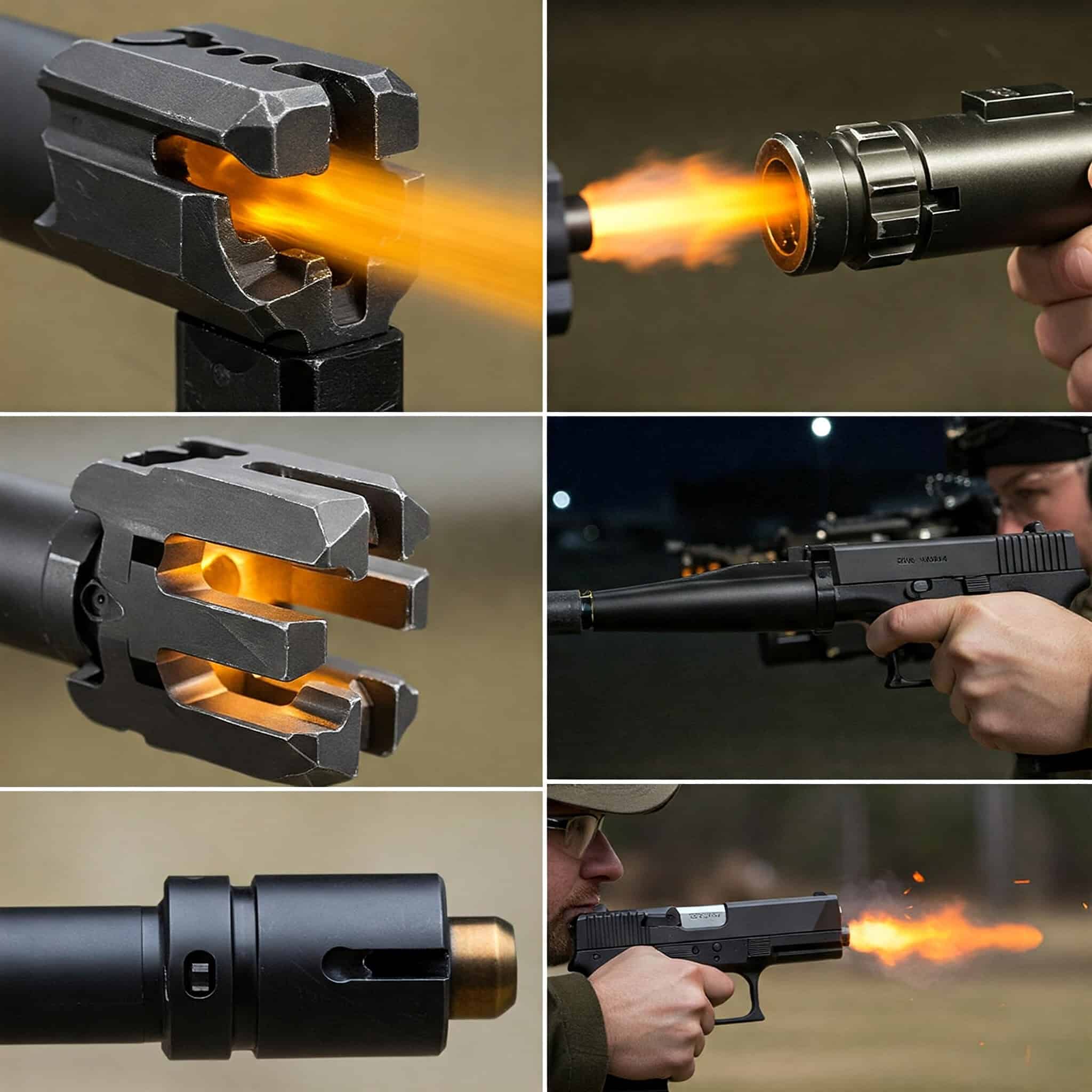 5.5 Inch Fake Suppressor Barrel Extension for AR-15