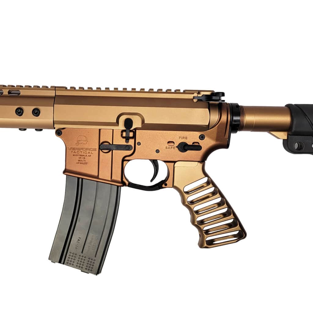 AR-15 5.56 Complete Rifle in Anodized Bronze | Veriforce Tactical