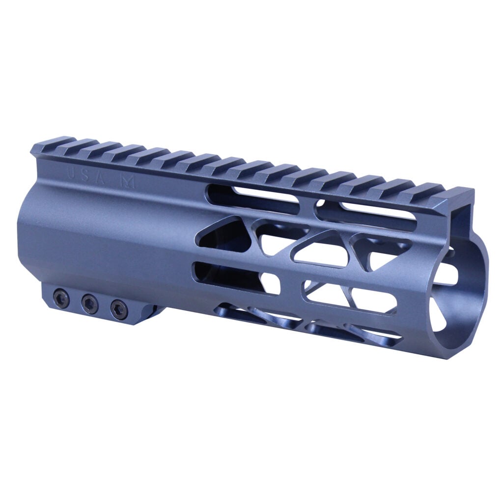 6" AIR-LOK Series M-LOK Compression Free Floating Handguard With ...